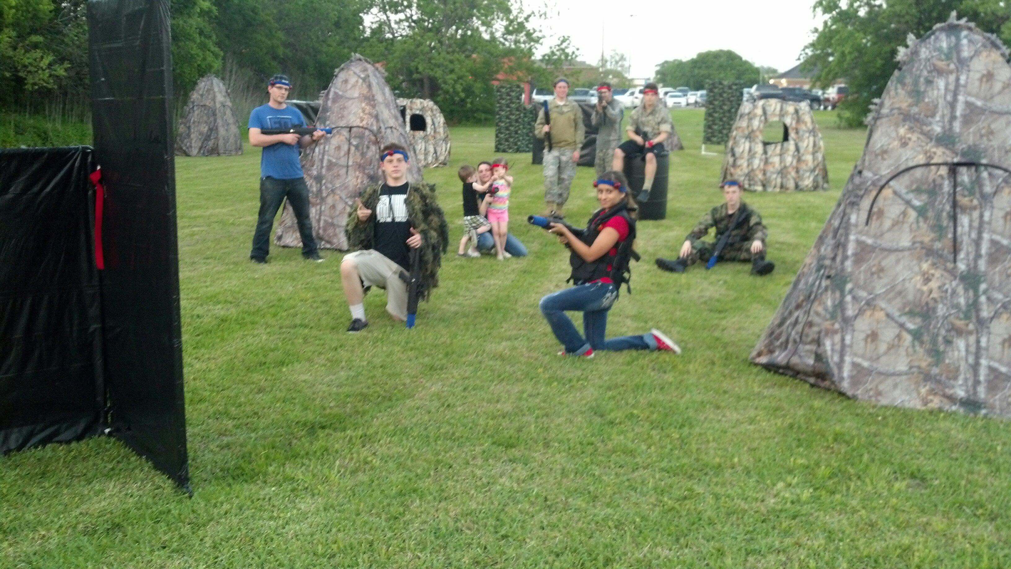 Outdoor Laser Tag Webster TX Funcity Skate Parties